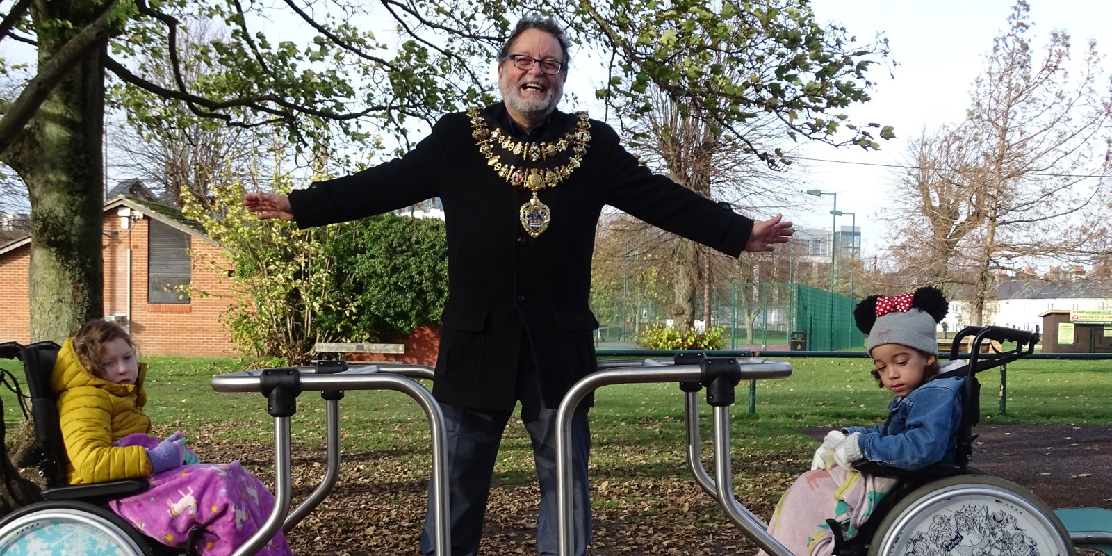 NEW INCLUSIVE WHEELCHAIR SEESAW UNVEILED IN VICTORIA PARK